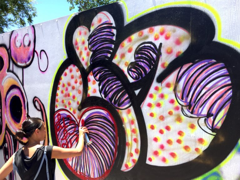 Graffiti with MrD - BADASS